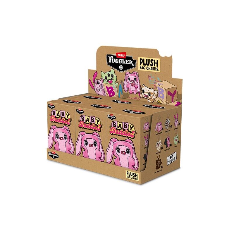 Official Fuggler Baddies Series Ugly Cute Monster Blind Box Plush ...