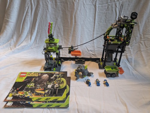 Lego Power Miners Underground Mining Station (8709) Complete With Box ...