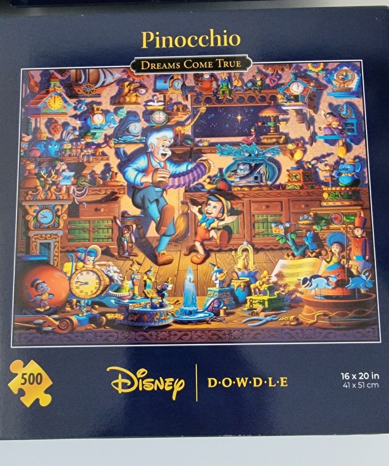 Four Unopened Disney Dowdle Puzzles | eBay
