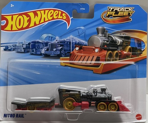 New Hot Wheels Track Fleet Nitro Rail - Train Black | eBay Australia