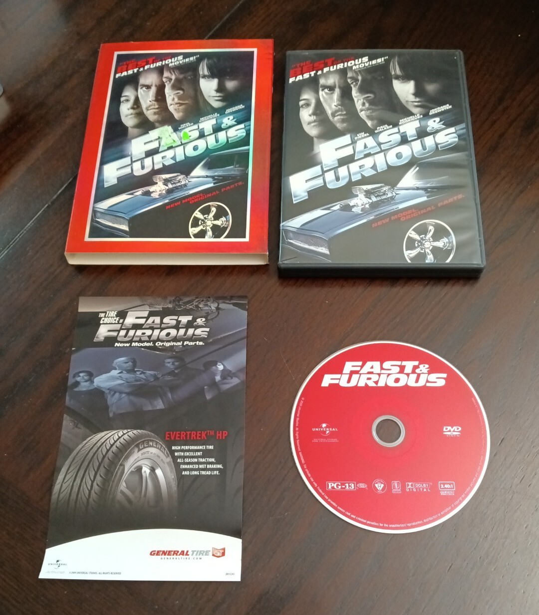 Fast Furious (DVD, 2009) Vin Diesel, Paul Walker, Michelle Rodriguez ...