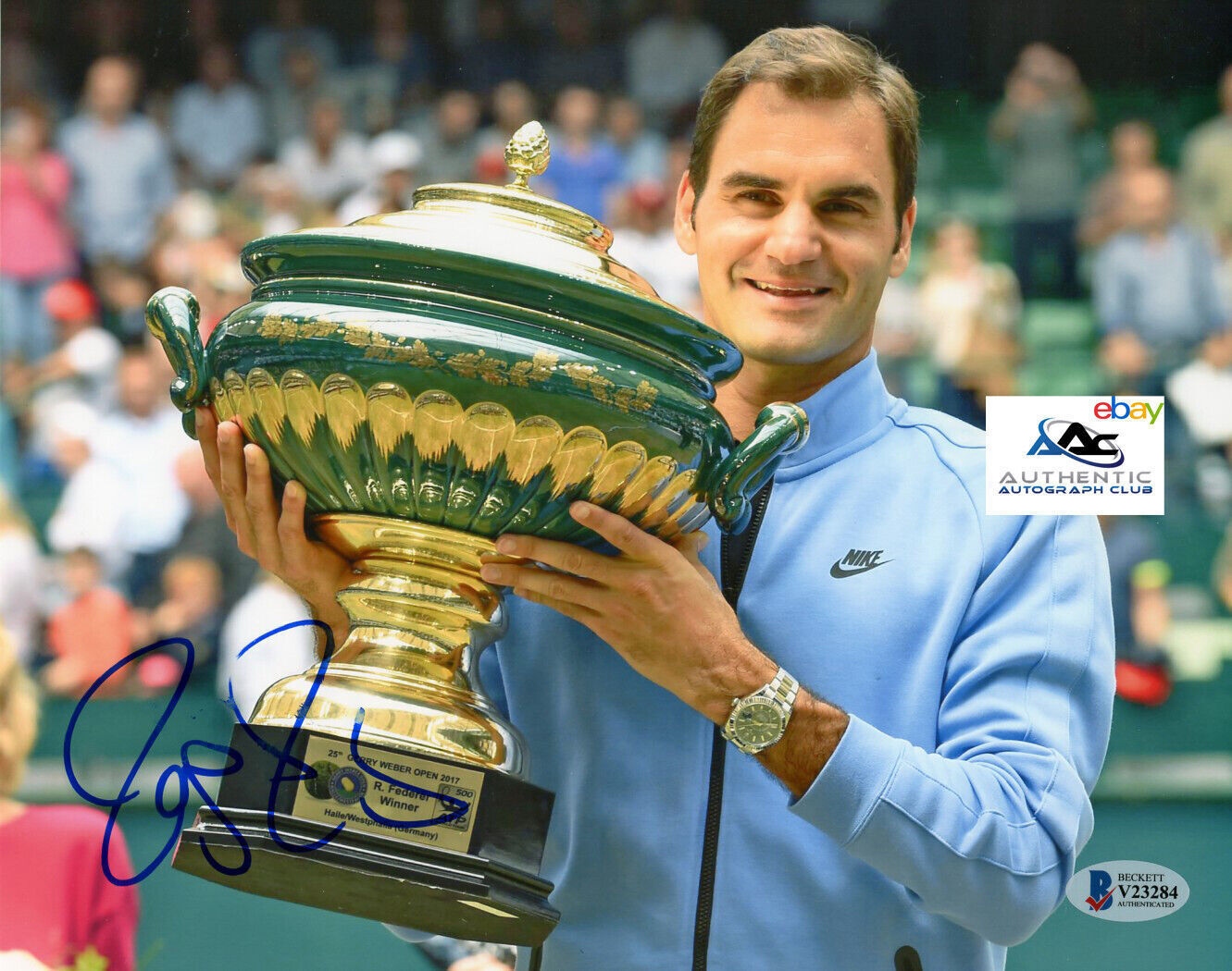 Roger Federer Autographed Memorabilia | Signed Photo, Jersey ...