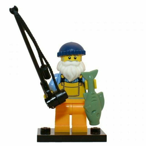 LEGO Collectable Minifigures: Fisherman (8803) for sale online | eBay
