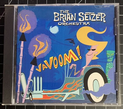 BRIAN SETZER ORCHESTRA - Vavoom! (CD Interscope) Very Clean Disc ...