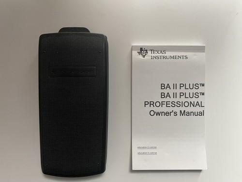Texas Instruments BAII Plus Advanced Financial Calculator 523161019709 ...