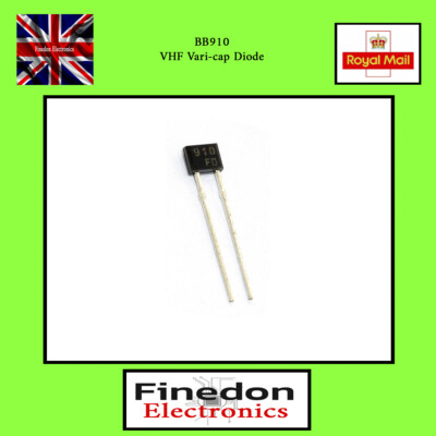 2 Qty BB910 2.3 - 38pF VHF UHF varicap varactor diode UK Seller | eBay UK
