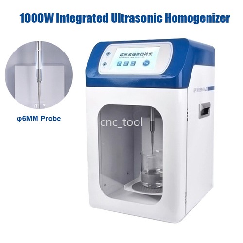 1000W Integrated Ultrasonic Homogenizer Sonicator Cell Disruptor Mixer ...