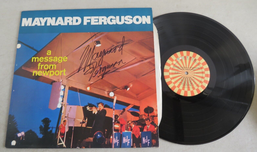 MAYNARD FERGUSON A MESSAGE FROM NEWPORT 1981 LP ROULETTE SR 59024 JAZZ ...