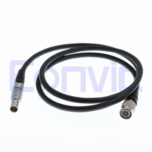 ARRI 0B 2 Pin Hirose 4 Pin Female SmallHD DP7 AC7 Monitor Power Cable ...