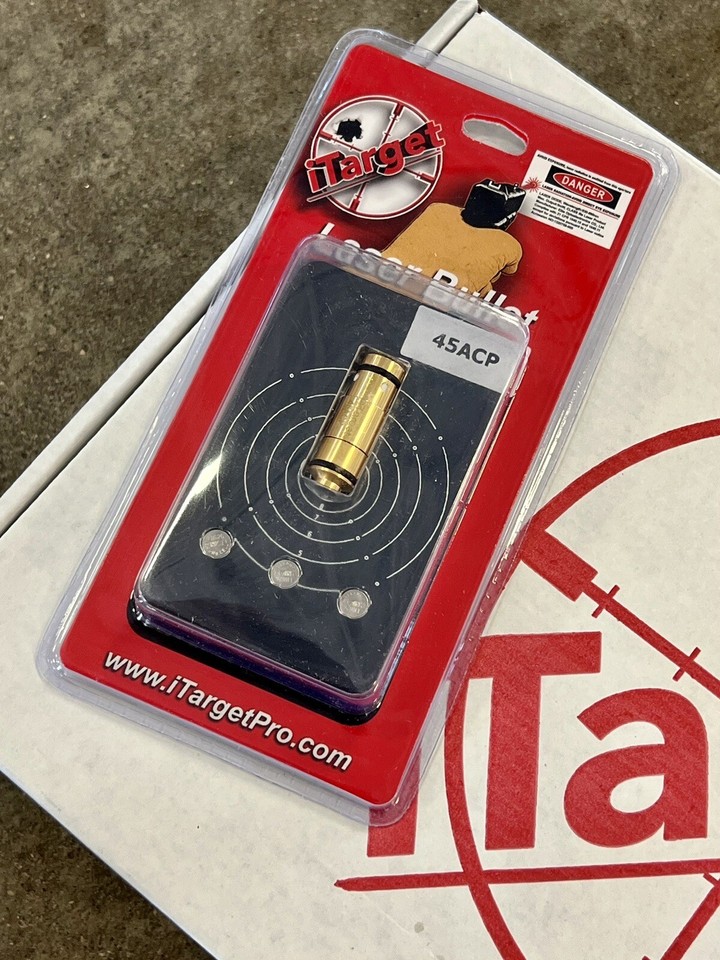 iTarget Pro Target Sled & Training System Dry Fire Laser Target .45 ACP ...