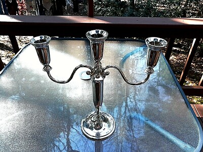 Vintage 13" Godinger GSA Candelabra Candle Holder | eBay
