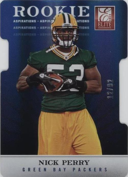 2012 Elite - Rookie Nick Perry #124 Aspirations Die-Cut /92 (RC) for ...