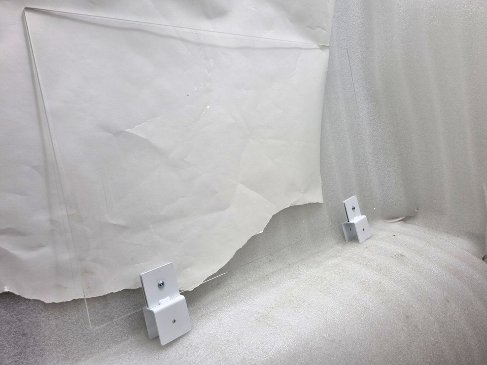 Clear Perspex Sheet 5mm Thick 400mm x700mm Slight Scratches with 2 ...