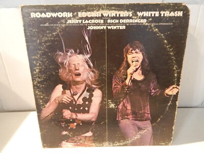 EDGAR WINTER White Trash "Roadwork" 2 LP 1972 Johnny Winter Derringer ...