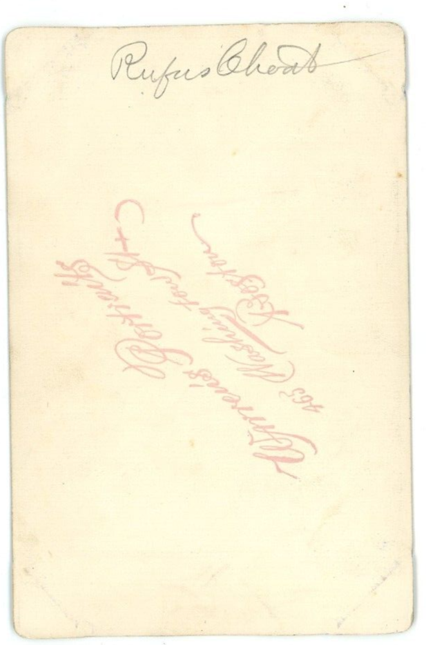 Vintage Cabinet Card Rufus Choate American lawyer, orator, and Senator ...