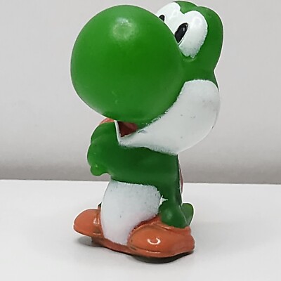 RARE Mario Party 7 Nintendo Tomy 2005 Yoshi Finger Puppet Figure NICE ...