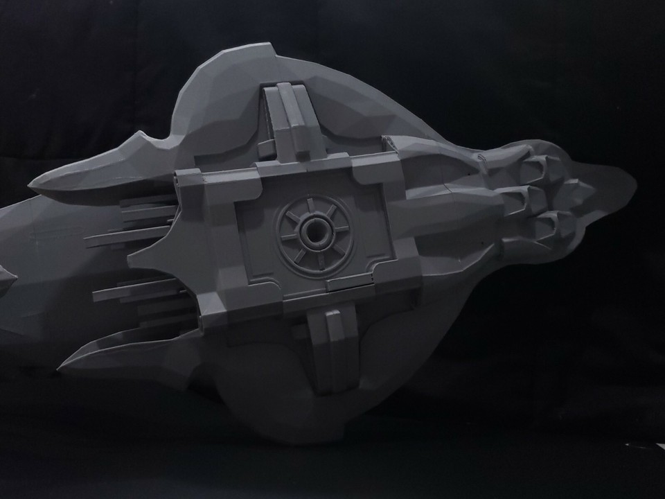 CAS-Class Assault Carrier Covenant 24" Model Custom Fleet Battles Ship ...