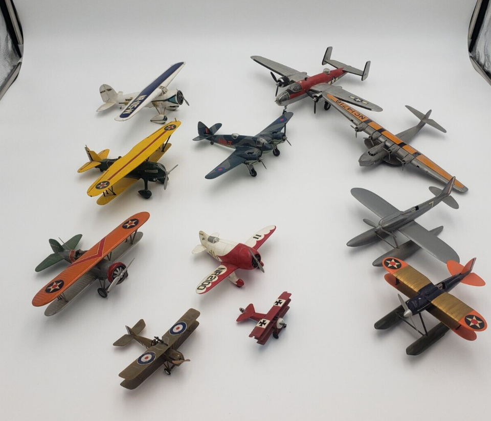 Vintage assembled model plane kits WW1 WW2 Very good condition | eBay