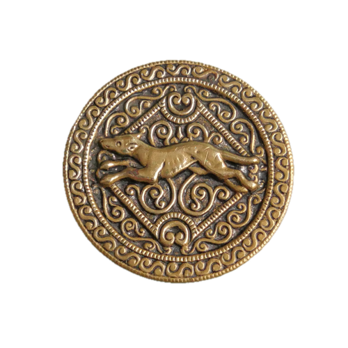 Button Antique - Dog - 34 MM - Vintage Button - Animal Picture Button ...