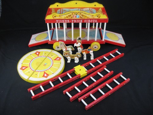 Vintage Fisher Price 900 Circus Wagon & Parts | eBay