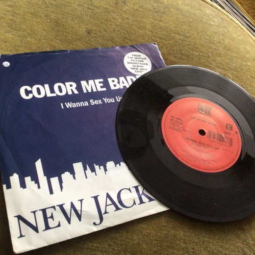 Color Me Badd I Wanna Sex You Up New Jack City 7" Vinyl Record W0036 ...