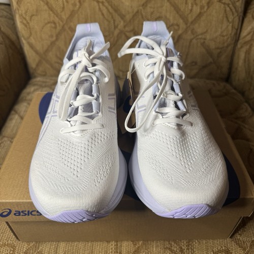 Asics Gel-Nimbus 26 1012B601-100 Sneakers Women's 9 White Running Shoes ...