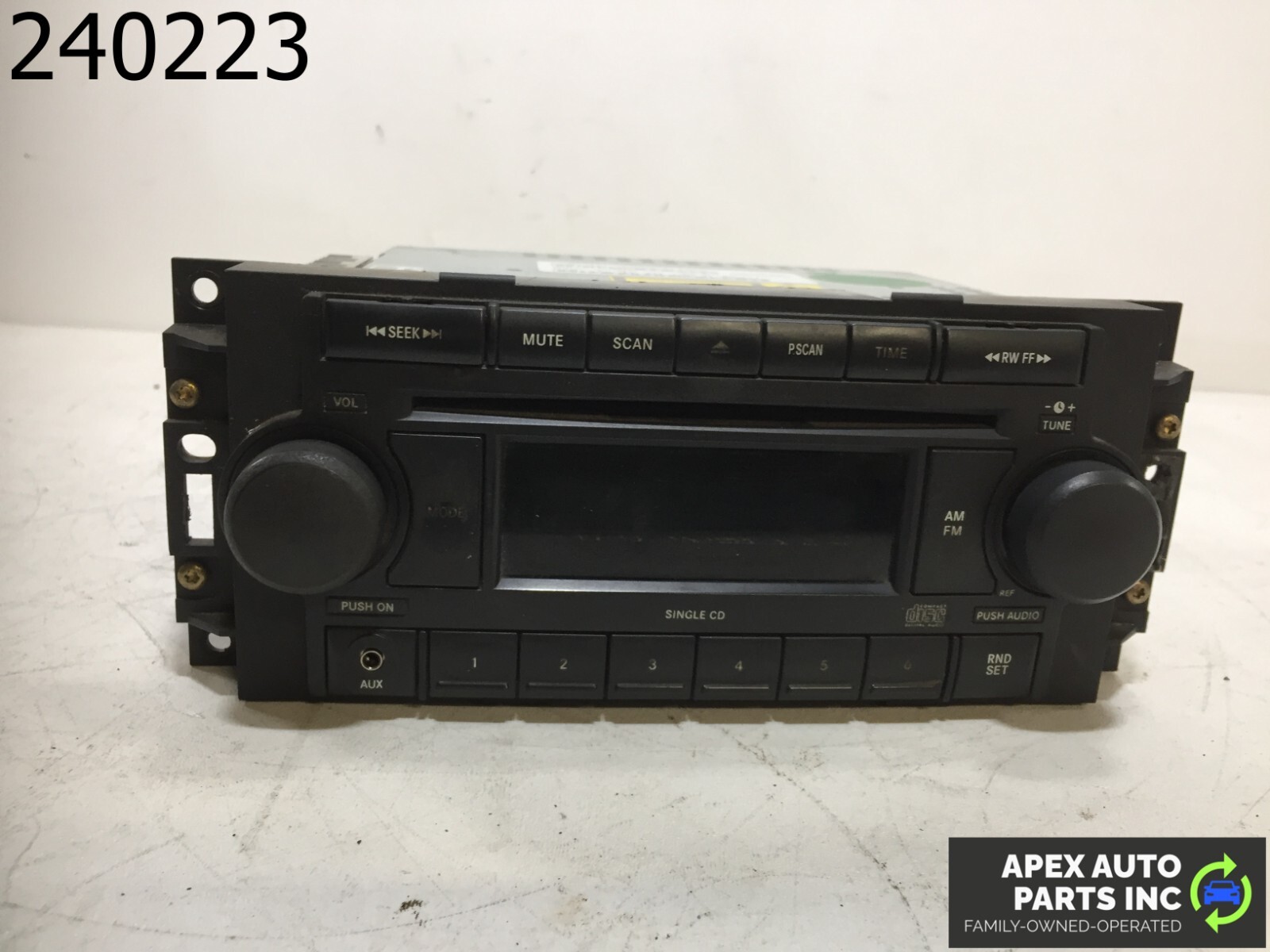 OEM 2006 Dodge Ram 2500 Radio 6 MP3 CD Changer Player RAQ Stereo | eBay