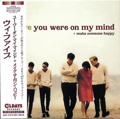 WE FIVE You Were On My Mind + Make Someone Happy [Paper Sleeve CD] | eBay
