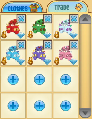 Animal Jam Classic AJ AJC Crystal Skullys Skullies Tail 6-Item Bundle ...