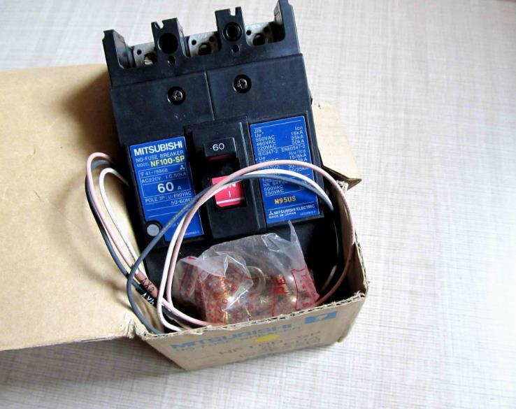 1pc used MITSUBISHI NF100-SP Circuit breaker 3P/60A | eBay