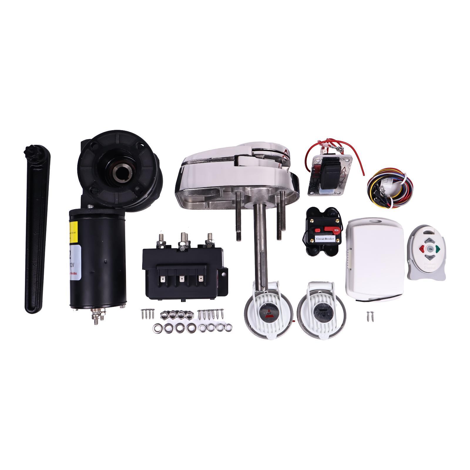 12V 900W Heavy Duty Anchor Winch High Speed Electric Windlass 6MM for ...