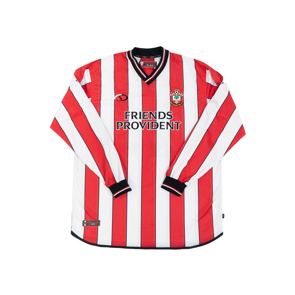 SOUTHAMPTON 2001-03 LS MATCH ISSUE HOME SHIRT - BLEIDELIS 26 - XL | eBay
