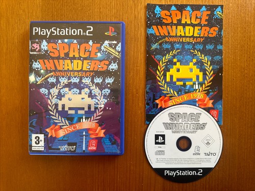 SPACE INVADERS ANNIVERSARY (G) PLAYSTATION 2 PS2 INCLUDES MANUAL PAL OZ ...