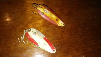 vintage DARDEVLET bottom drag lure w/hook and 1 (unknown) treble ...