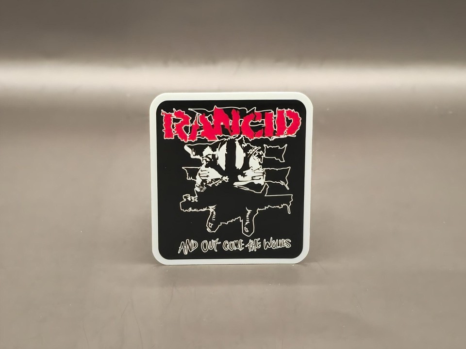 Rancid Stickers Punk Rock Ska Music Band Logo Decals Skull Car Laptop ...