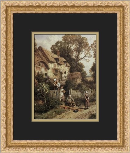 Myles Foster The Chair Mender Custom Framed Print | eBay