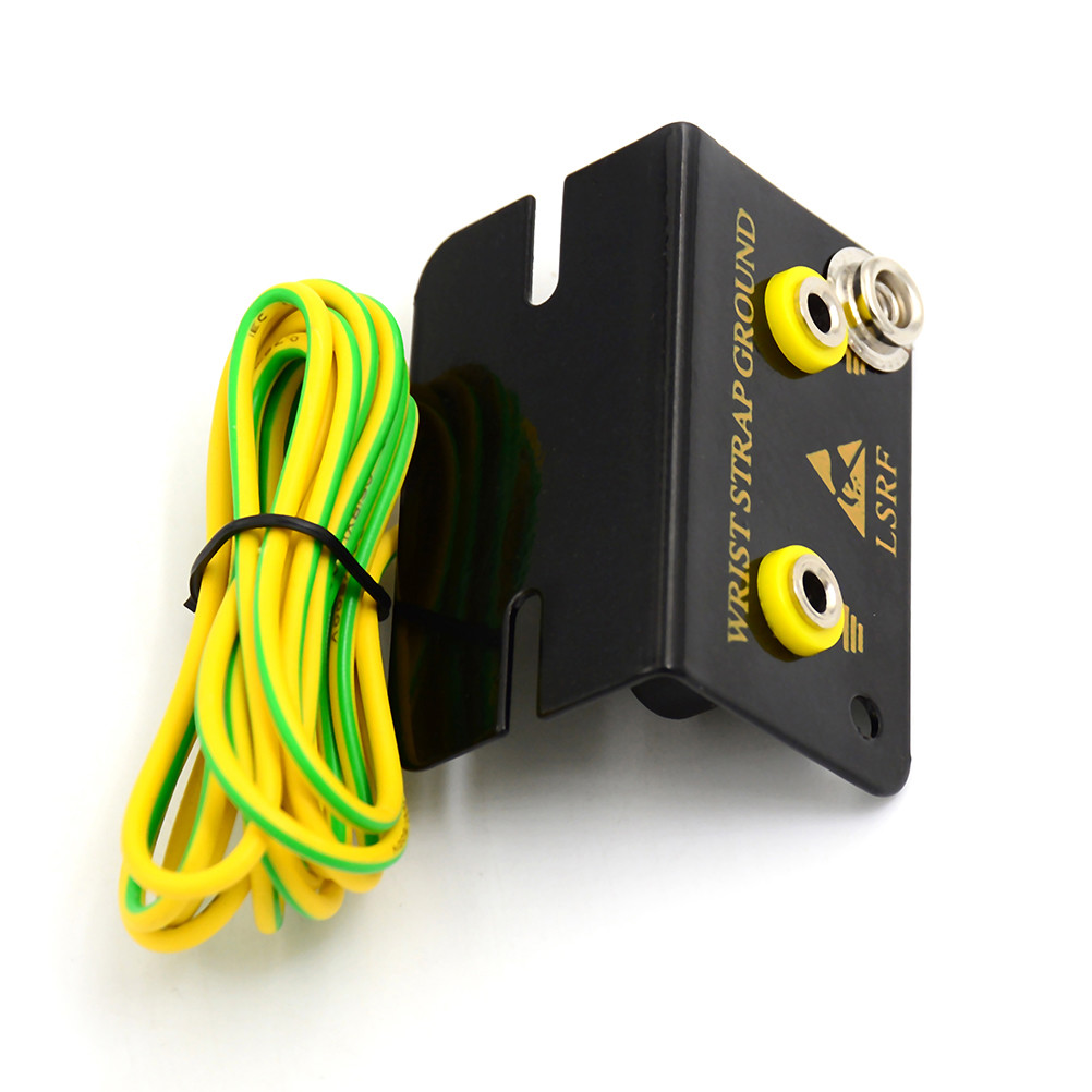 ESD Ground Socket Dual Banana Plug for Anti Static Wrist Strap Armband ...