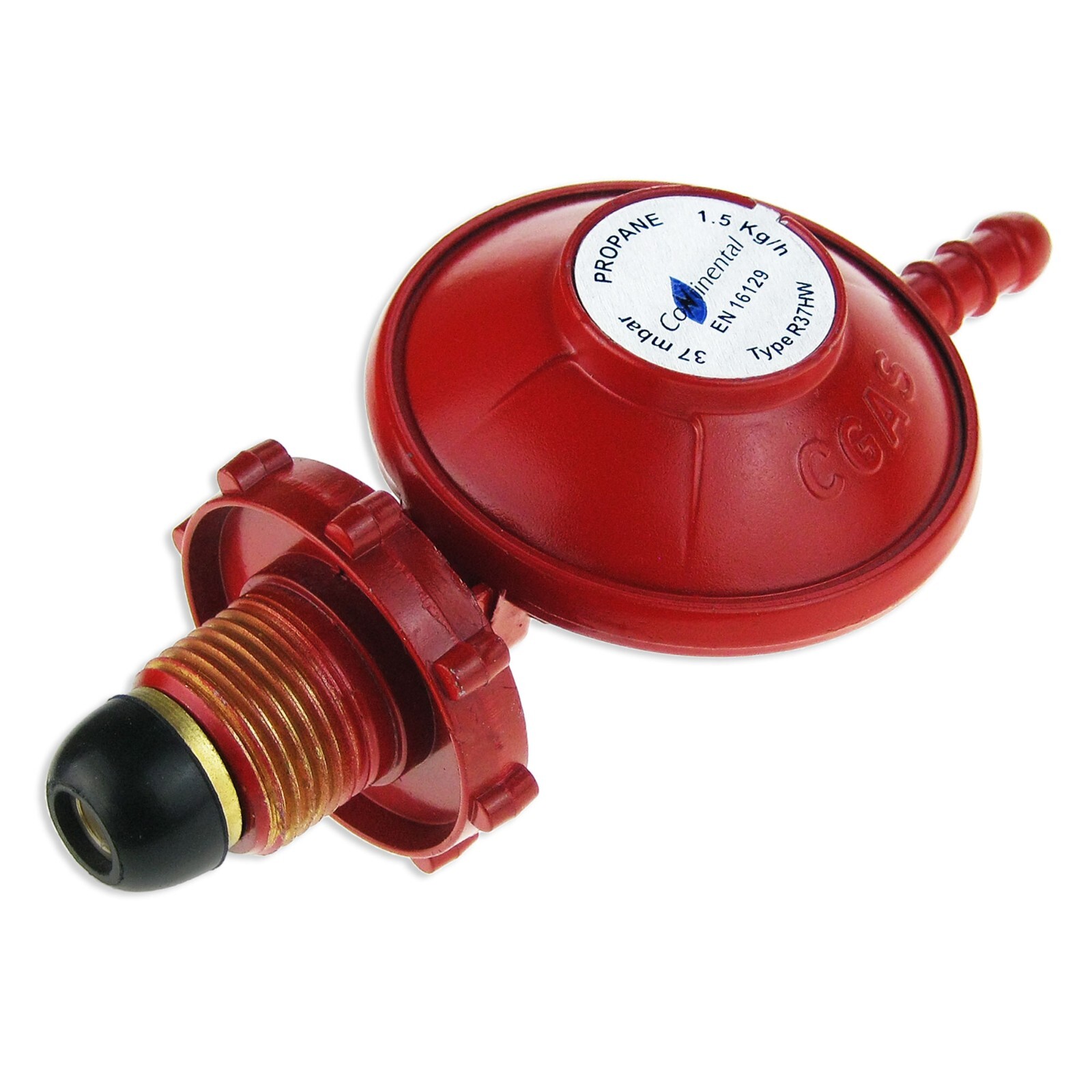 GAS BOTTLE REGULATOR 2m ORANGE HOSE POL HAND WHEEL FLOGAS LPG PROPANE ...
