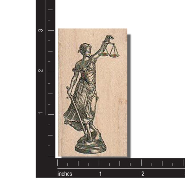 Mounted Rubber Stamp, LADY JUSTICE, Lawyer, Judge,Scales of Justice ...