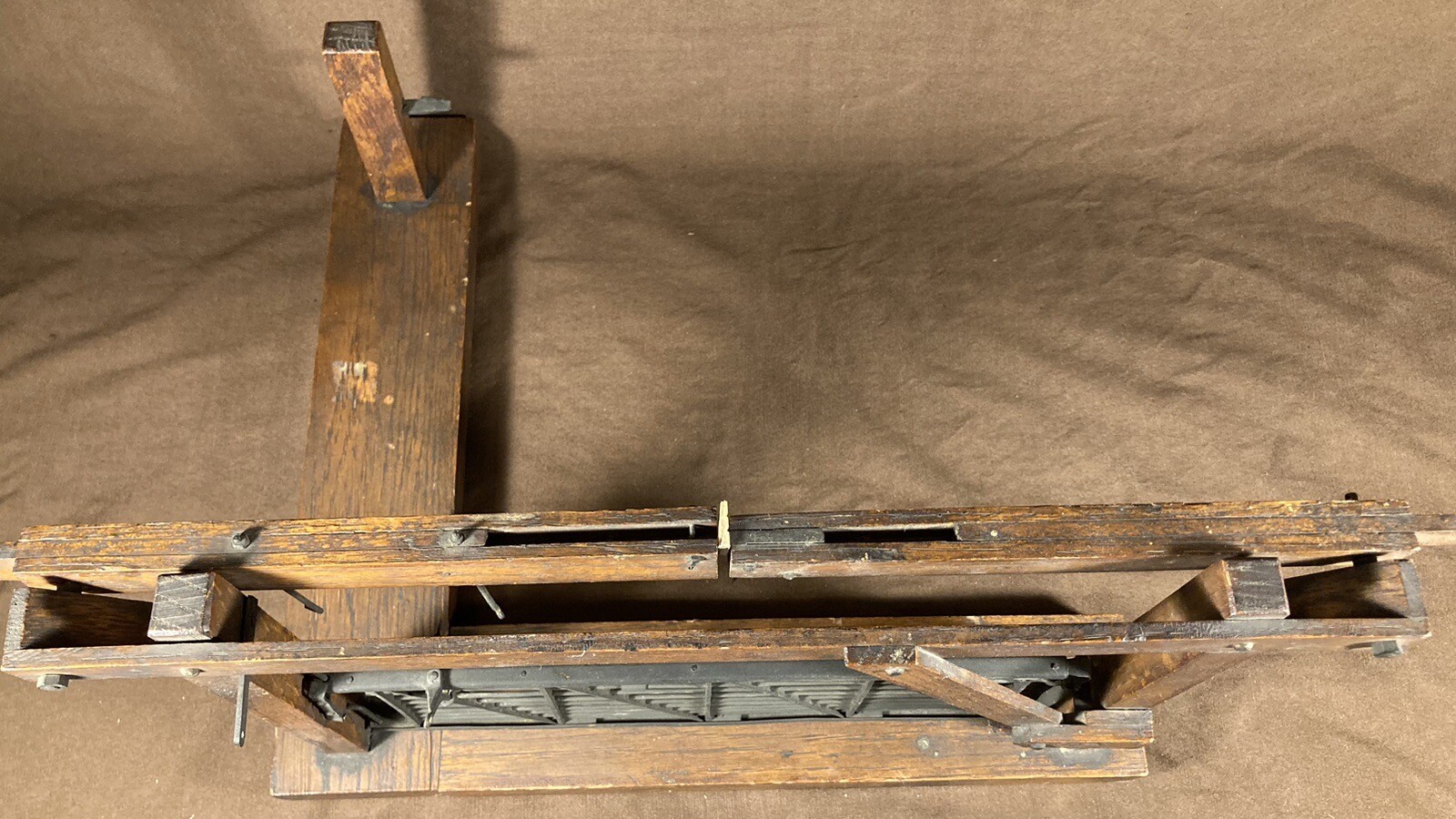 19th Century Salesman Sample Farm Cattle Ranch Automatic Gate Patent ...