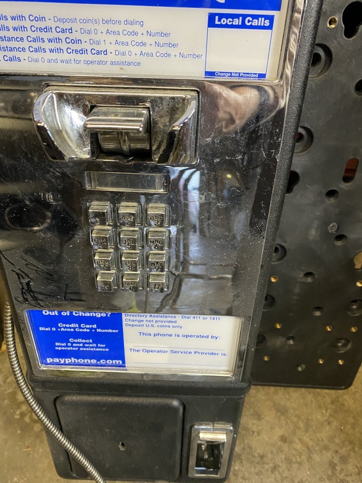 Personal Payphone Untested Pay Telephone | eBay