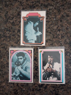 1978 Boxcar Elvis Presley Cards Lot Of 3- #21, 28, and 8 Rare Items | eBay