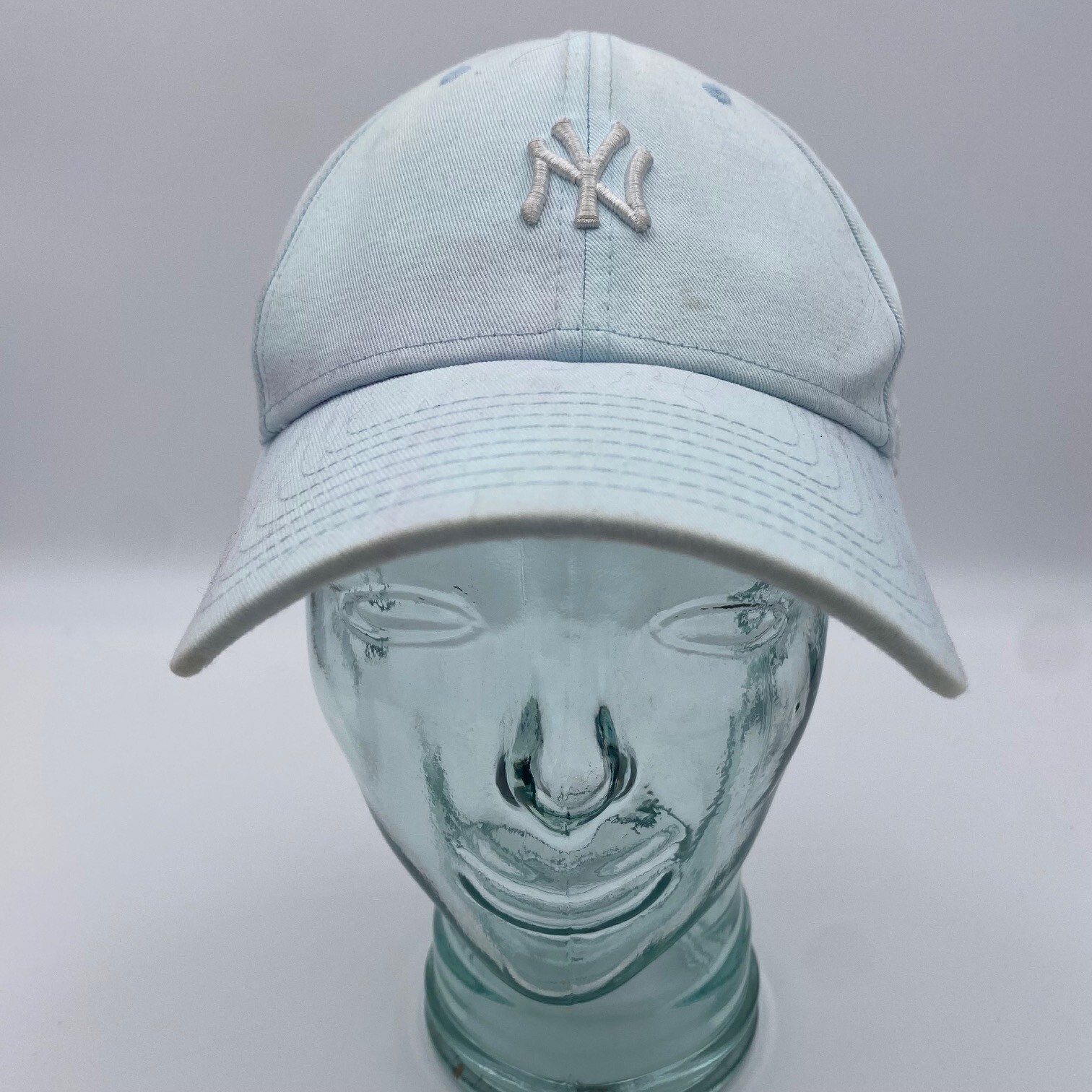 New Era 9Forty New York Yankees Light Blue Baseball C… - Gem