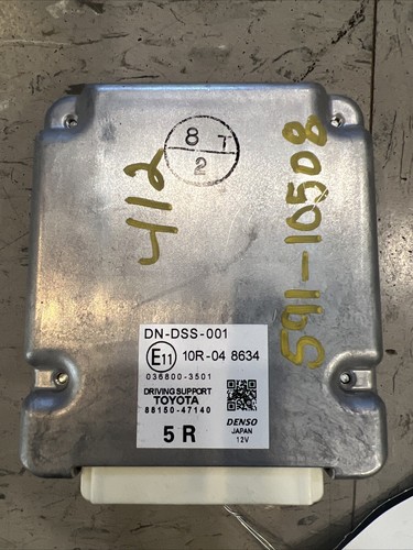 2017-2018 TOYOTA PRIUS DRIVE ASSIST SUPPORT MODULE PRE CRASH SYSTEM ...