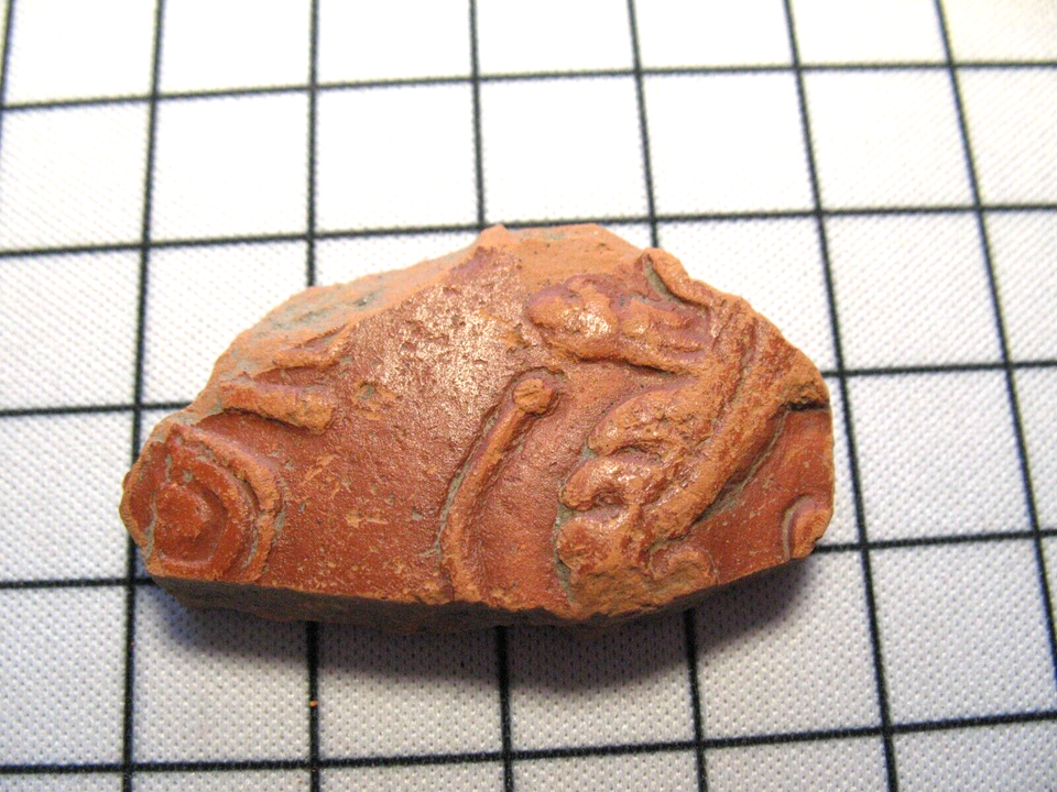 Roman Samian Ware Terra sigillata Gaul pottery shard nice decoration ...