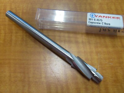 Yankee 7/16" Spiral Flute Capscrew Counterbore Reamer NEW USA | eBay