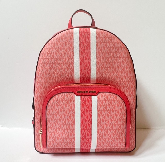 Michael Kors Jaycee Backpack - Large, Pink for sale online | eBay