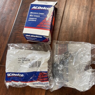 GM NOS PART 12450108 ACDELCO 3157KX (LOT OF 15) BULB 1995-2021 GM ...