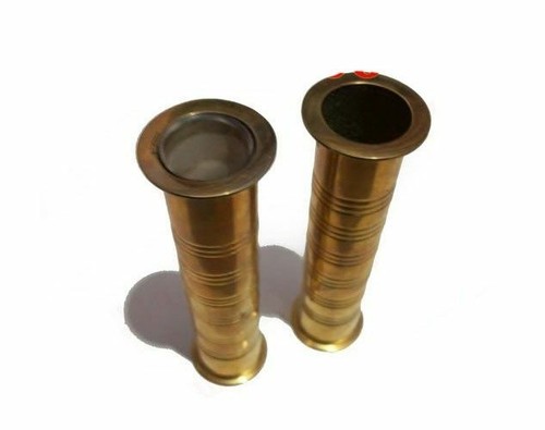 Brass Handle Bar Grips 7/8" For Royal Enfield Bullet Vintage Motorcycle ...