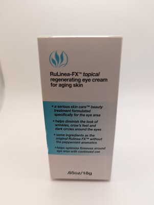 Serious Skin Care RuLinea-FX Topical Regenerating Eye Cream for Aging ...